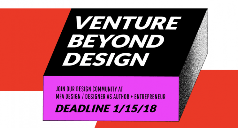Applications for MFAD Fall 2018 Now Being Accepted - MFA Design