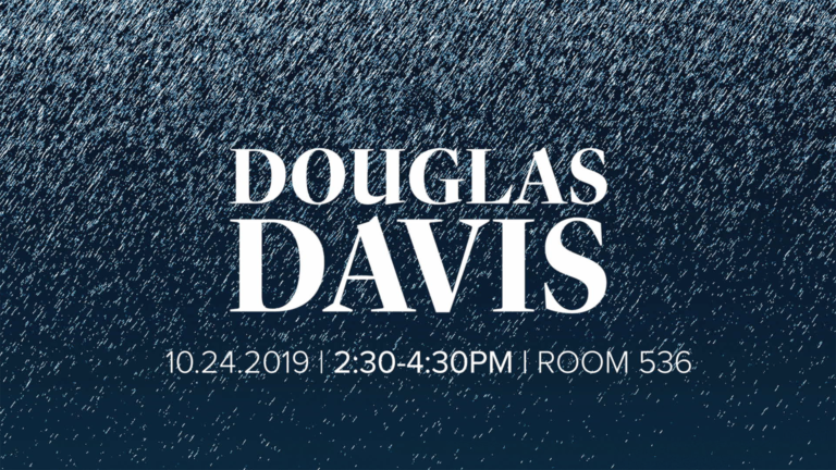 Guest Lecture: Douglas Davis - MFA Design