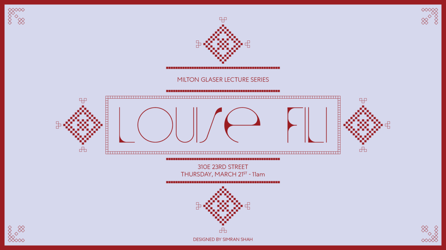 Studio Visit: Louise Fili - MFA Design