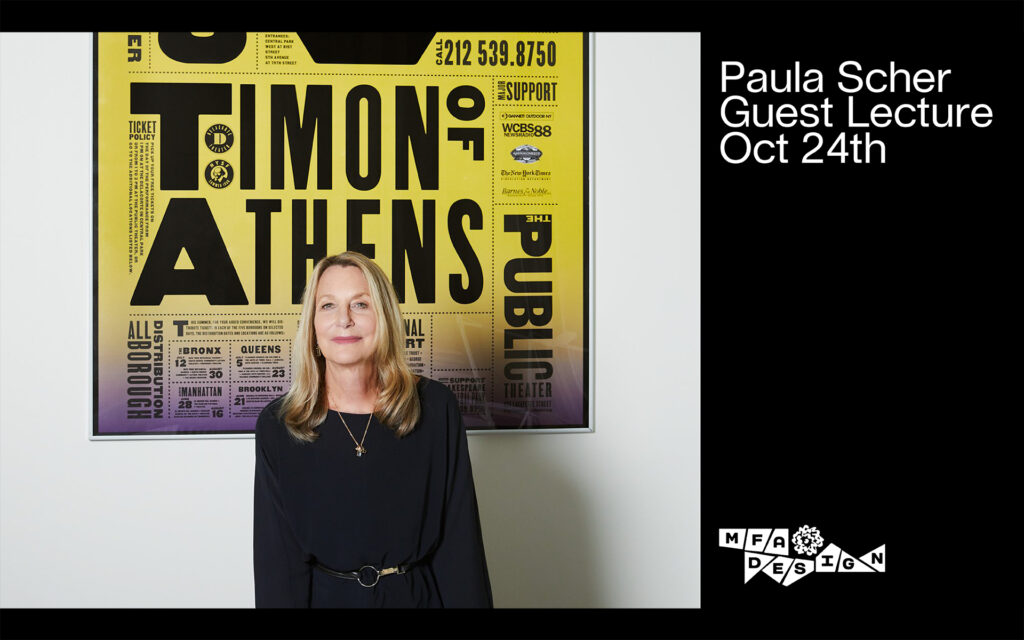Studio Visit: Paula Scher at Pentagram - MFA Design